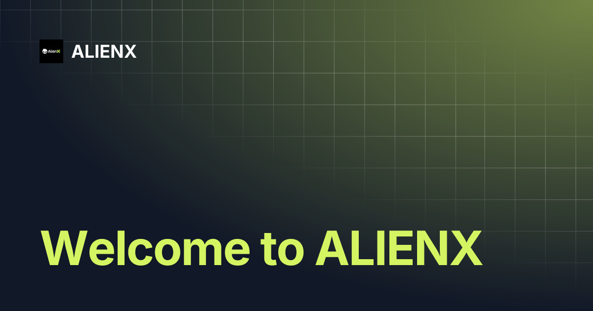 Welcome to ALIENX | ALIENX